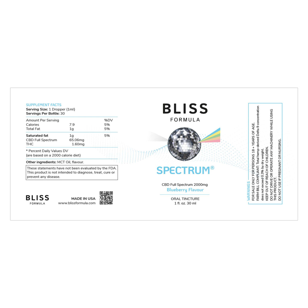 Best CBD Oil For Pain Relief | 2000mg CBD Oil – Bliss Formula